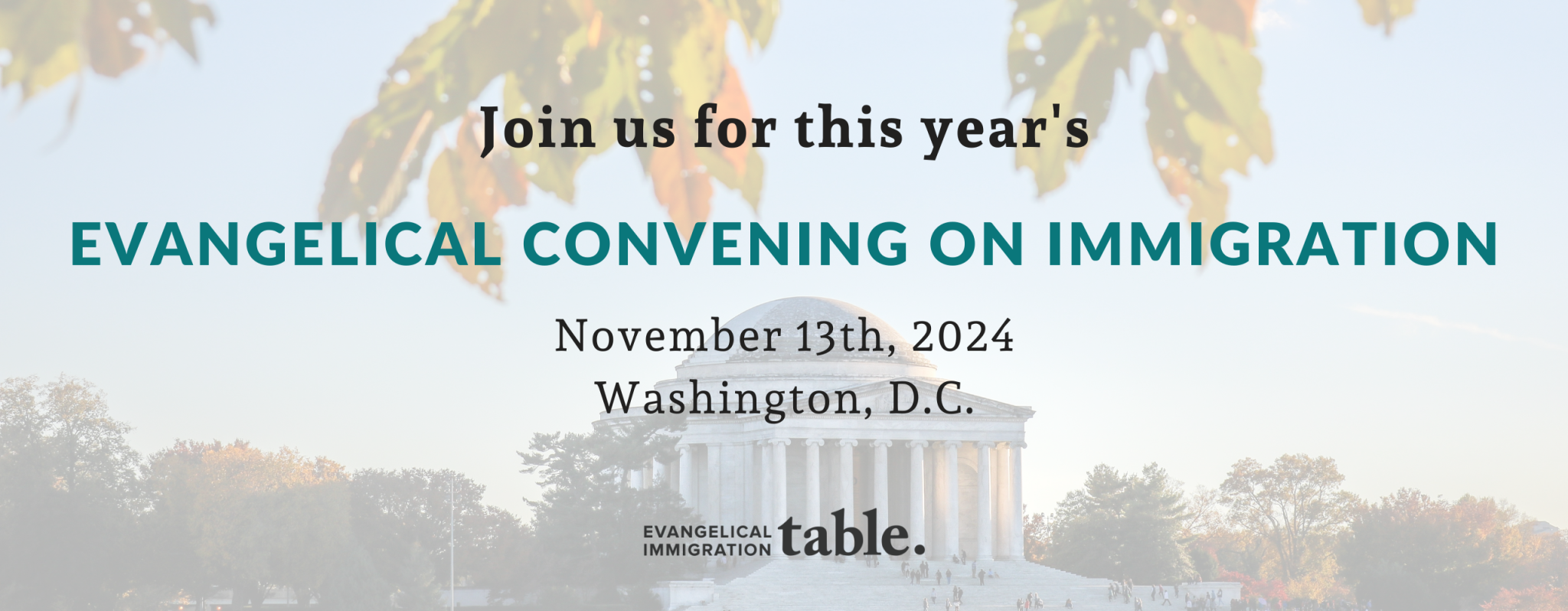 2024 Fall Convening – Evangelical Immigration Table